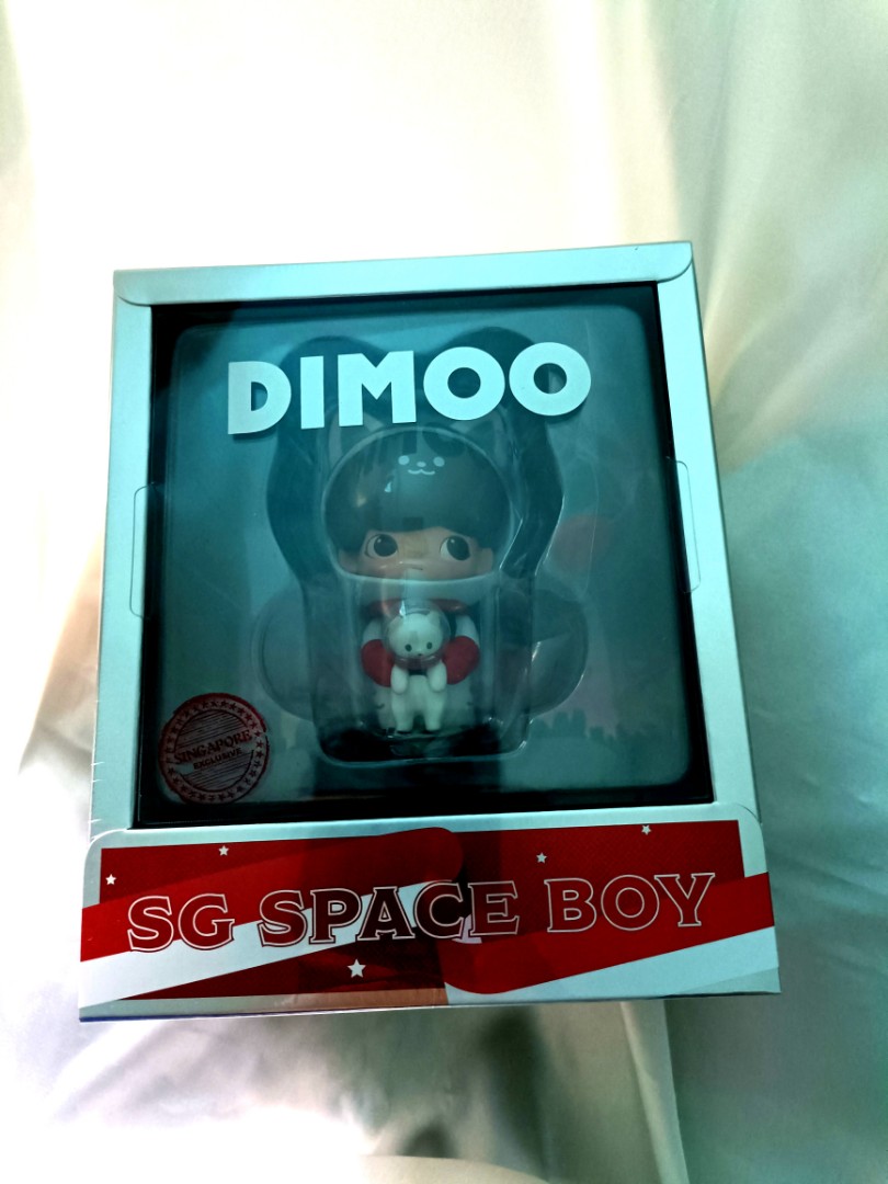 popmart limited edition SG space boy, Hobbies & Toys, Toys & Games on ...