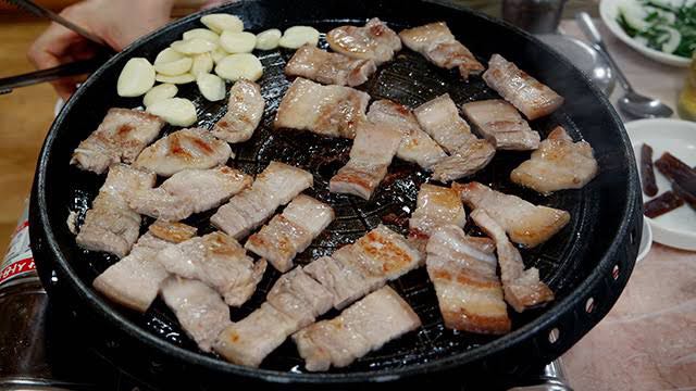 Pork Samgyupsal samgy, Food & Drinks, Chilled & Frozen Food on Carousell