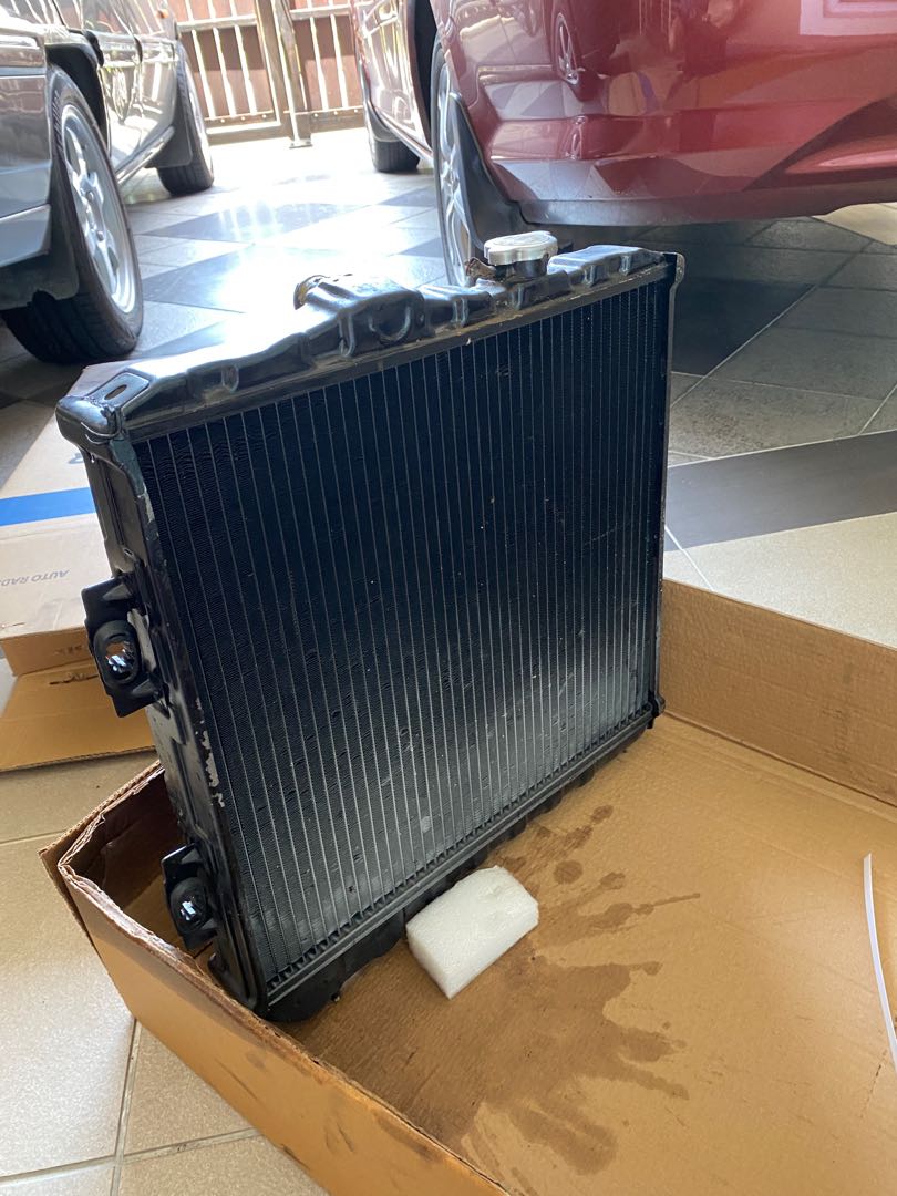 Radiator Proton Saga/Iswara UK spec Original, Auto Accessories on Carousell