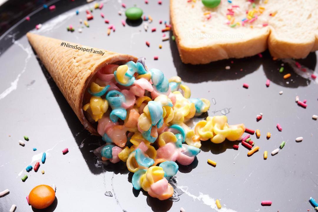 Rainbow Crunch with White Choc, Food & Drinks, Packaged & Instant Food ...