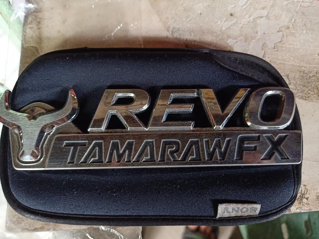 Revo tamaraw emblem, Car Parts & Accessories, Emblem, Sticker and ...