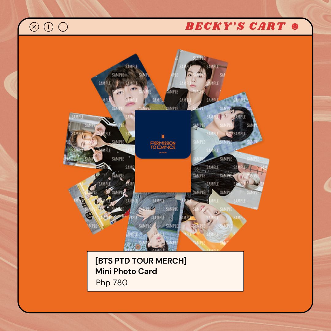 [ON HAND] BTS PTD Tour Merch - Seoul / Mini Photo Card / Mini PC ...