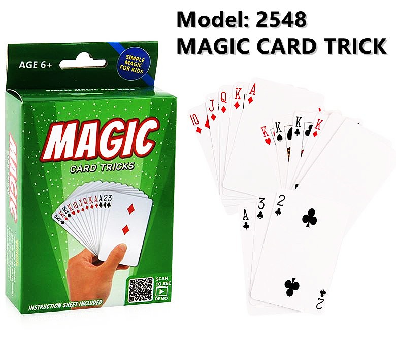 #Sell4me 2548-CARD TRICK Magic Trick Prop Kit Set Stage Props Tricks ...