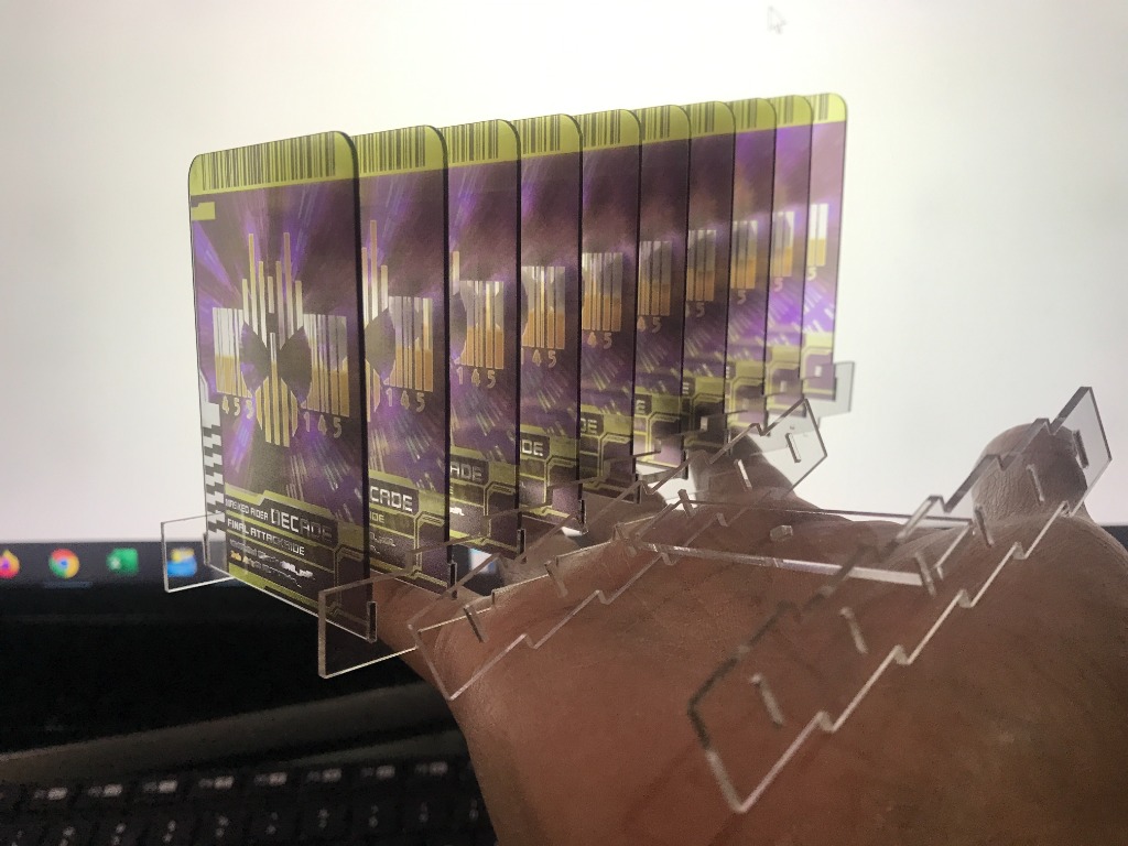 SH Figuarts Kamen Rider Decade Final Attack Ride effect parts, Hobbies ...