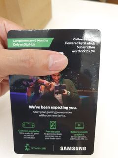 Starhub GeForce NOW, Tickets & Vouchers, Vouchers on Carousell