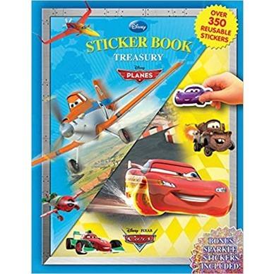 Sticker Book Treasury : Disney Cars 3/Mattel Hot Wheels/Disney Pixar ...