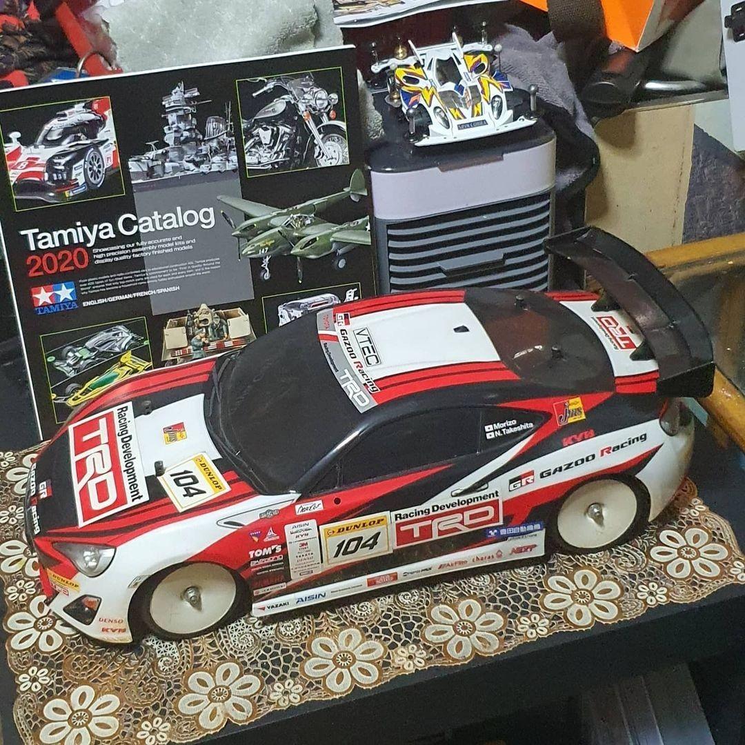 Tamiya TT01-E RC 1:10 Gazoo Racing with Kyosho E10 brushless system ...