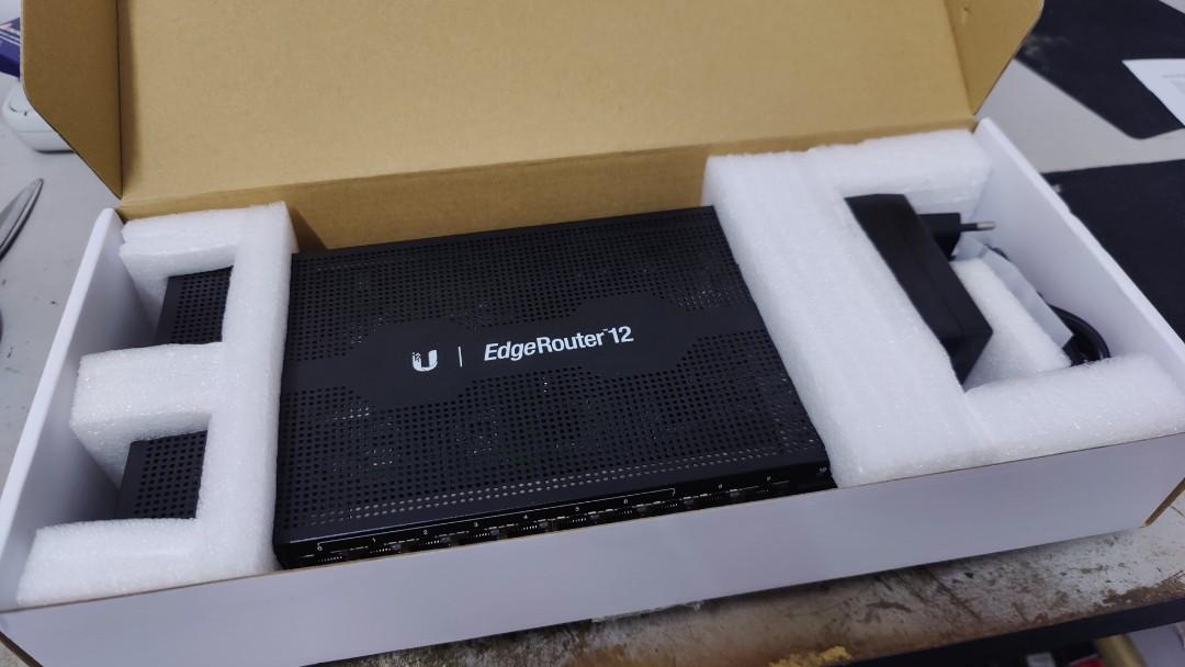 Ubiquiti EdgeRouter 12, Computers & Tech, Parts & Accessories, Computer ...