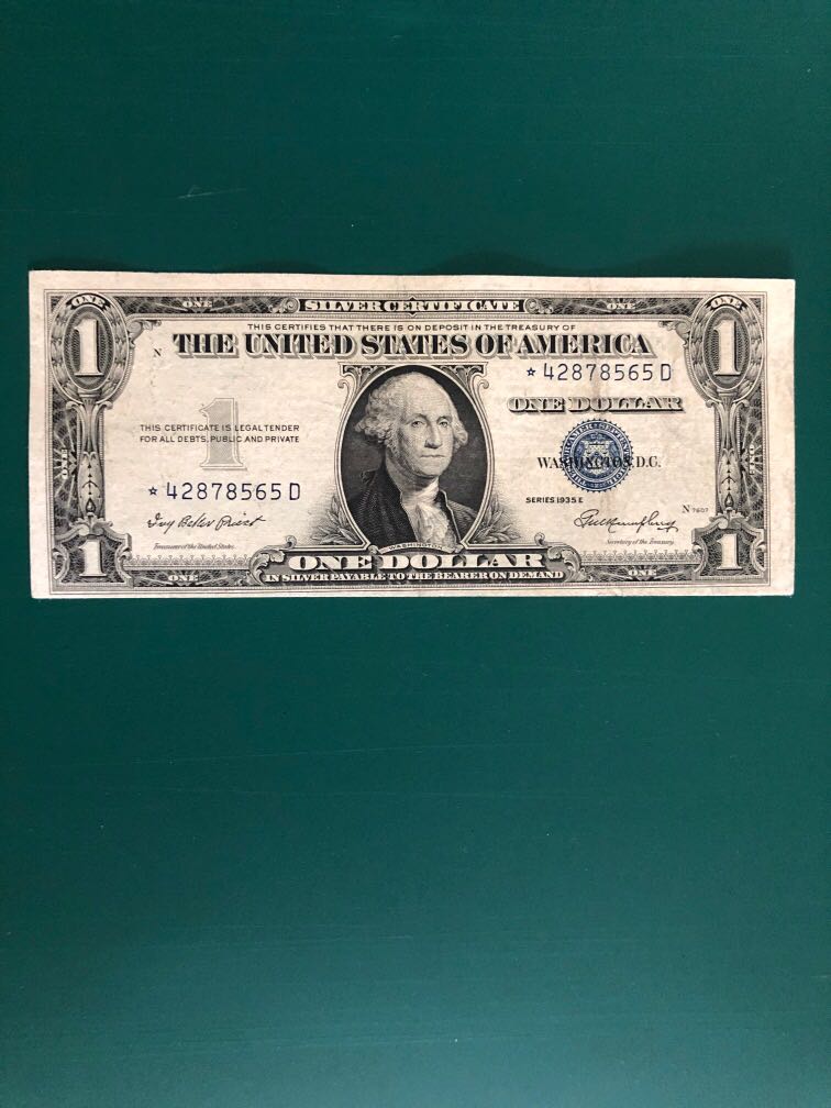 US Error Star Note, Hobbies & Toys, Memorabilia & Collectibles ...