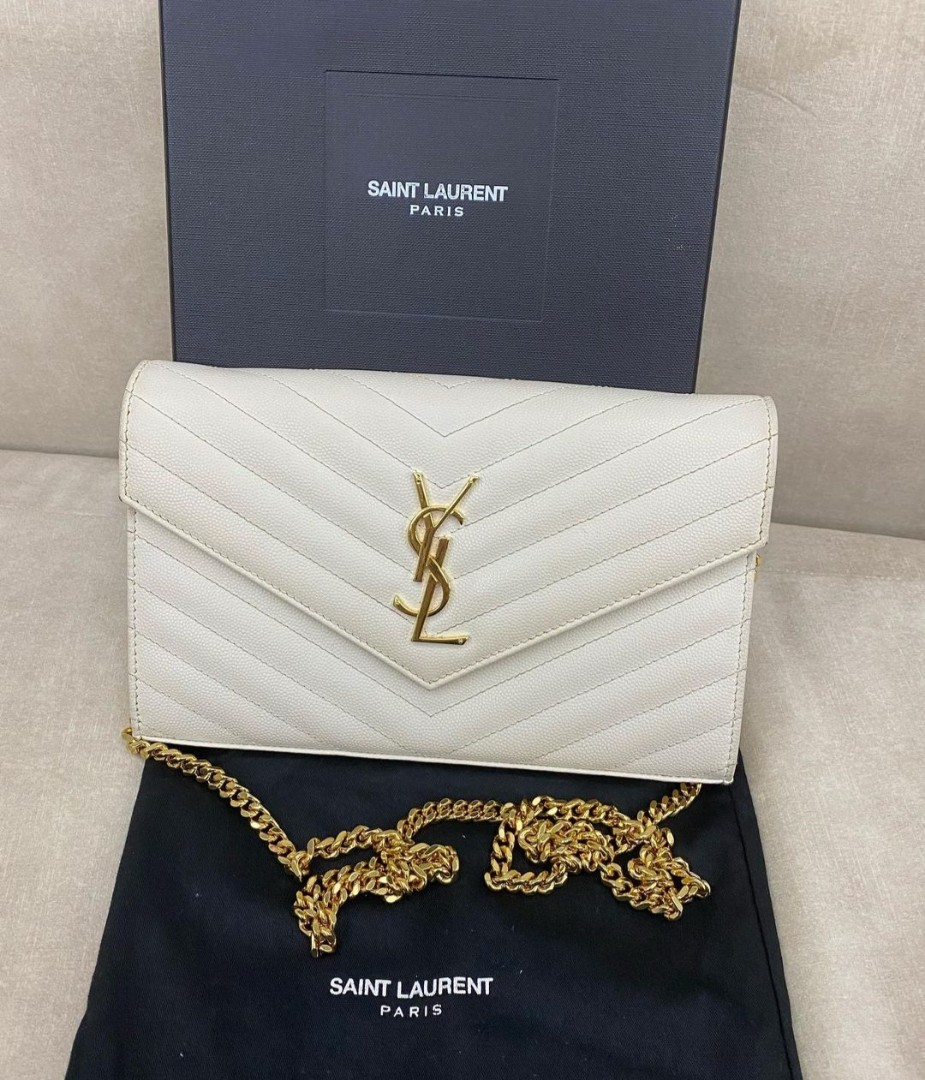 Used YSL Large WOC with entrupy db and box, Luxury, Bags & Wallets on ...