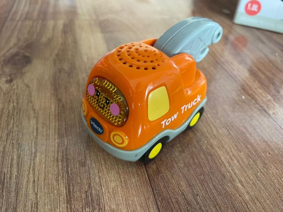 Vtech orange tow truck, Hobbies & Toys, Toys & Games on Carousell