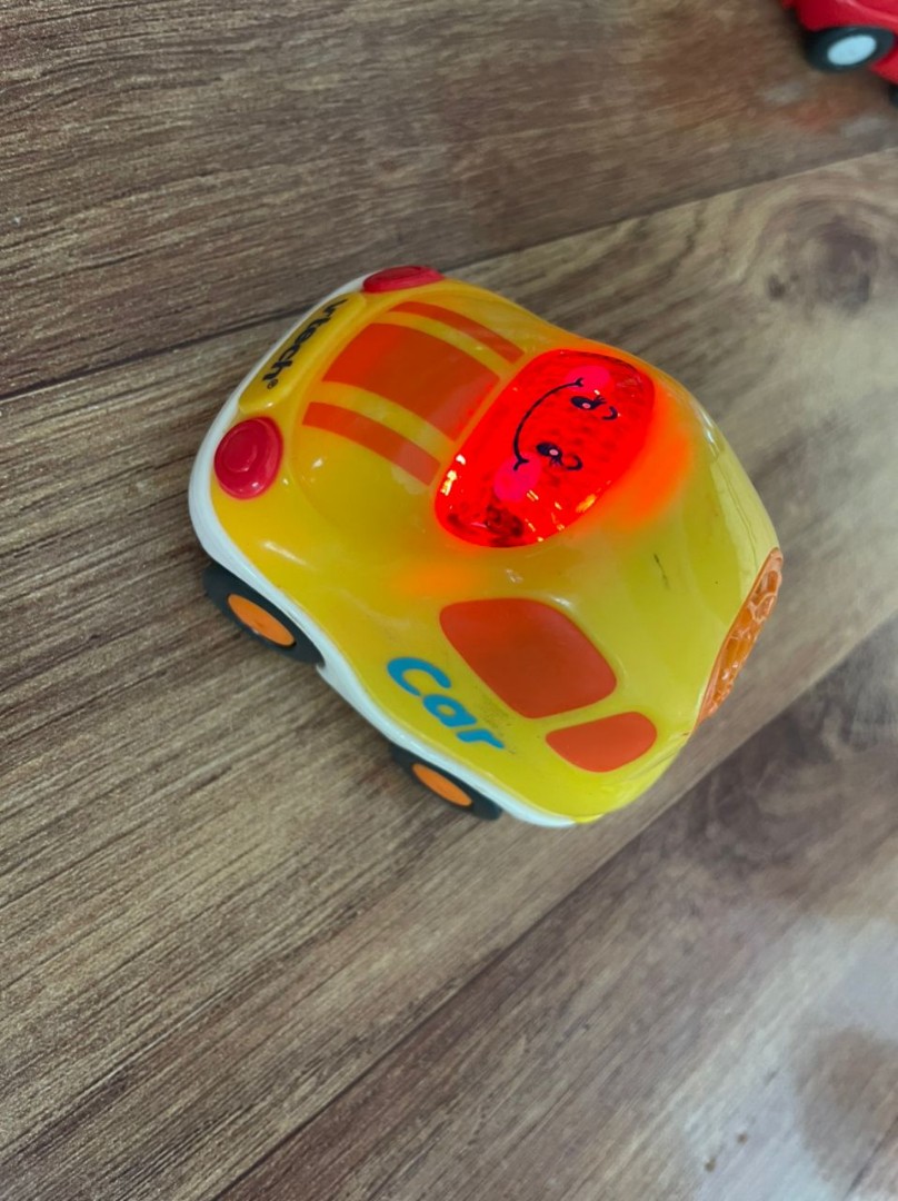 Vtech yellow car, Hobbies & Toys, Toys & Games on Carousell
