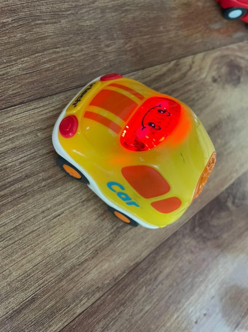 Vtech yellow car, Hobbies & Toys, Toys & Games on Carousell