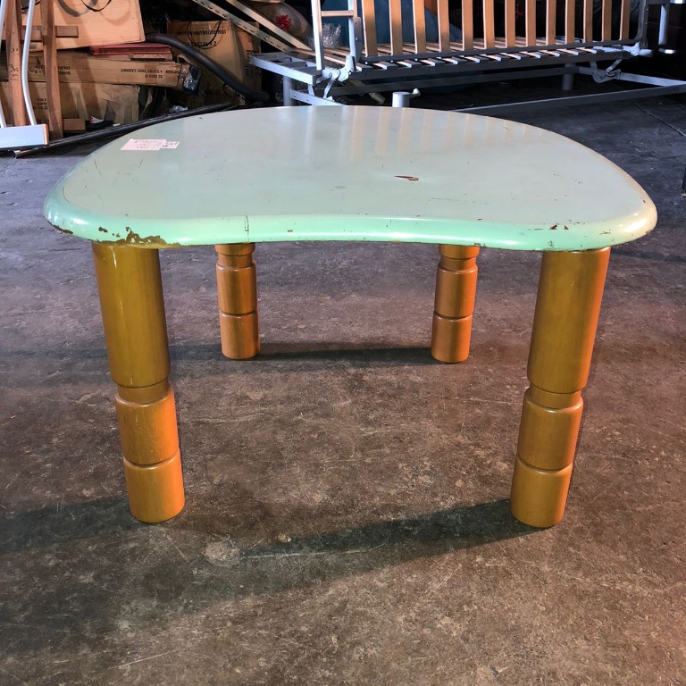 Wooden Small Coffee Table / Meja Kopi Kecil Kayu, Furniture & Home ...