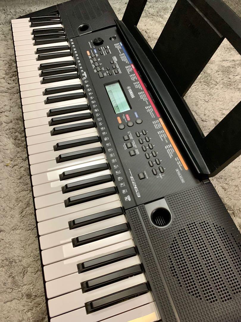 YAMAHA PSR-E263 61-Key Portable Keyboard, Hobbies & Toys, Music & Media ...