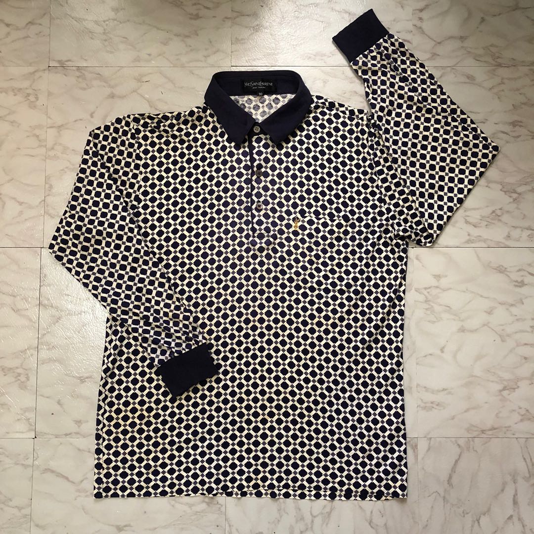 Ysl vintage long sleeve, Men's Fashion, Tops & Sets, Tshirts & Polo ...