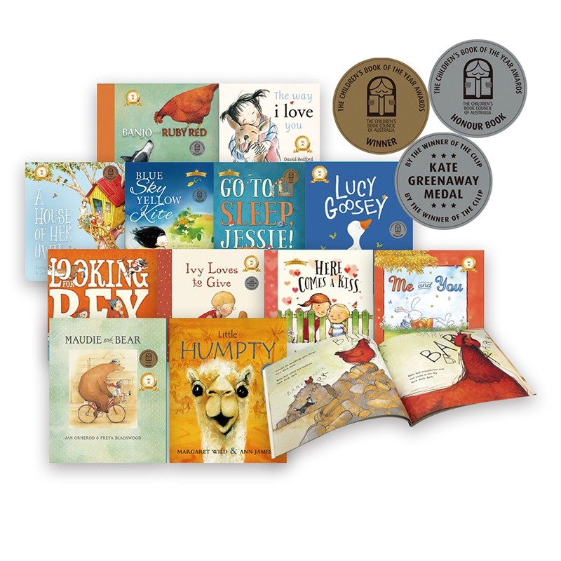 12 Books Children pictures books kids story books A Treasury of Award ...