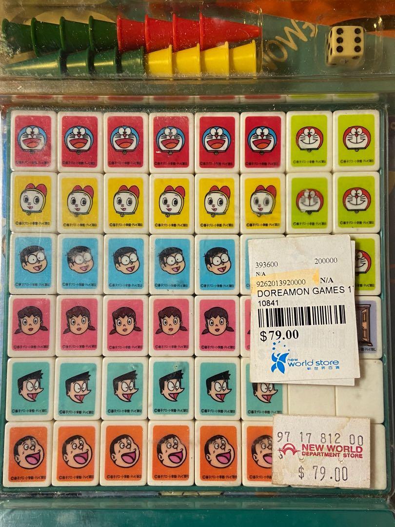 1999 叮噹 多啦A夢 doraemon pocket collection 康樂棋 epoch 桌上遊戲 小麻雀麻將, 興趣及遊戲, 玩具 ...