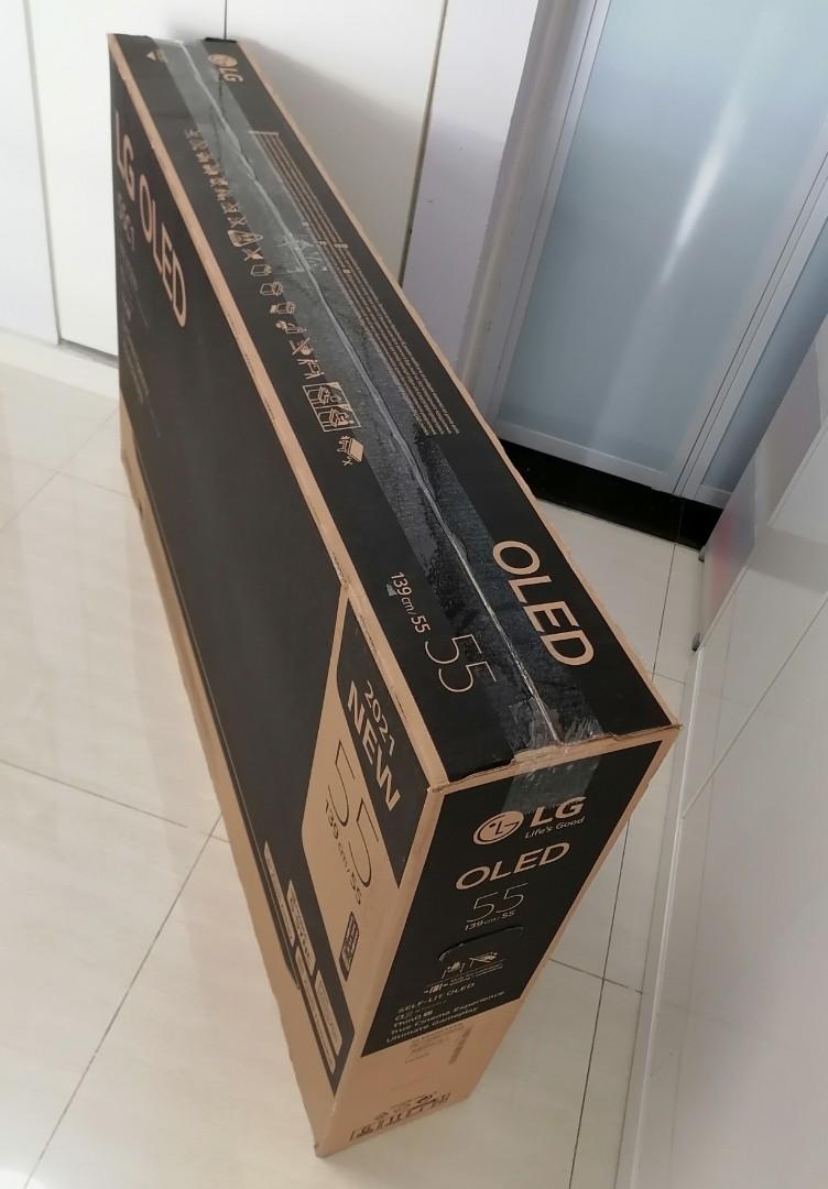55" LG TV Empty Box With Styrofoam, TV & Home Appliances, TV ...