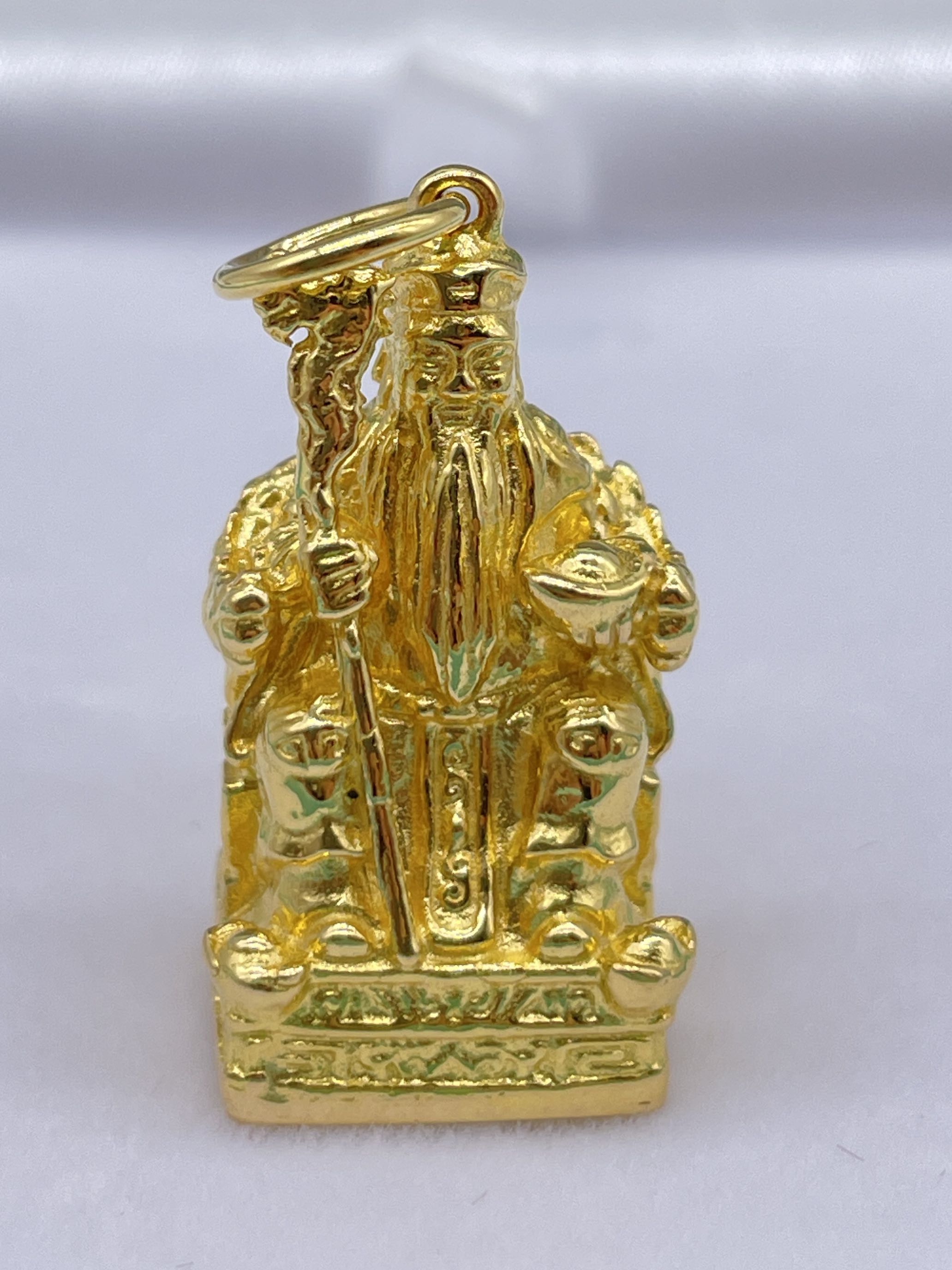 916 (22K) Gold Tua Pek Kong Pendant, Hobbies & Toys, Memorabilia ...