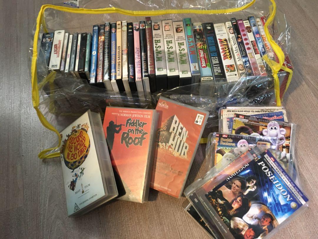 95 DVD VCD VHS titles, Hobbies & Toys, Music & Media, CDs & DVDs on ...