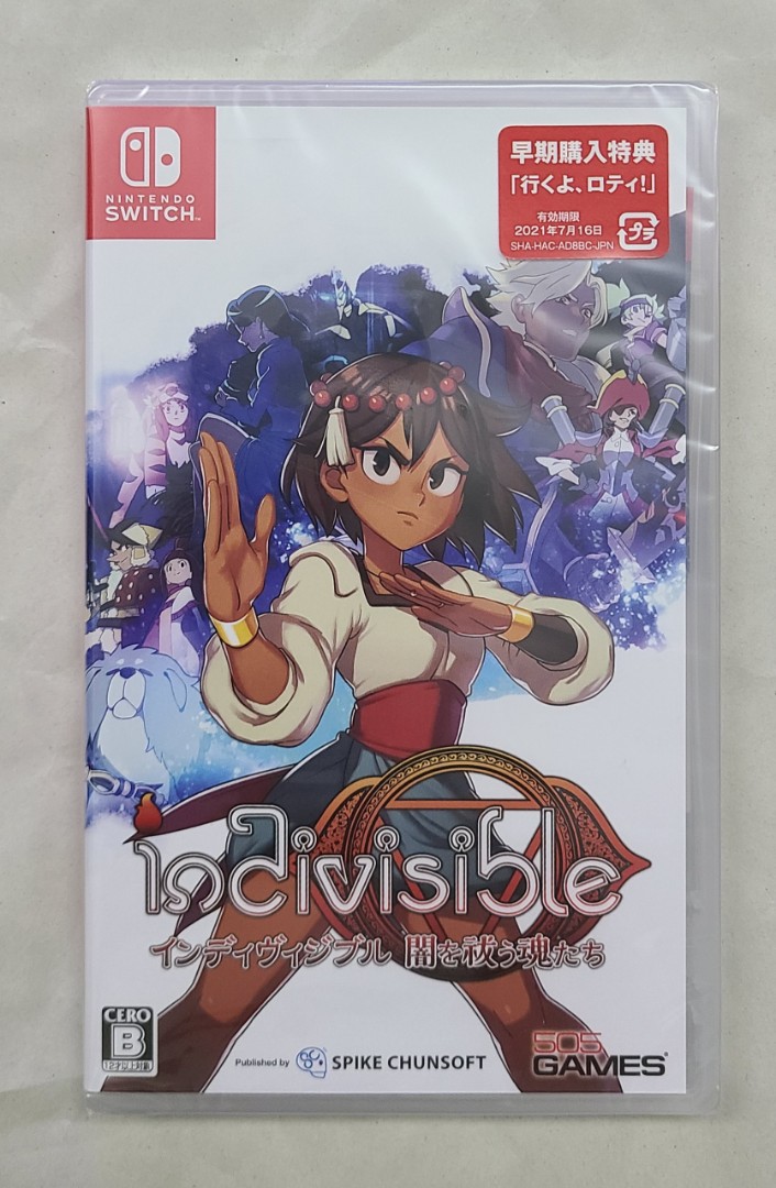 全新現貨 Nintendo Switch Indivisible 日版 英文/日文 任天堂 NS, 電子遊戲, 電子遊戲機, Nintendo 任天堂 - Carousell