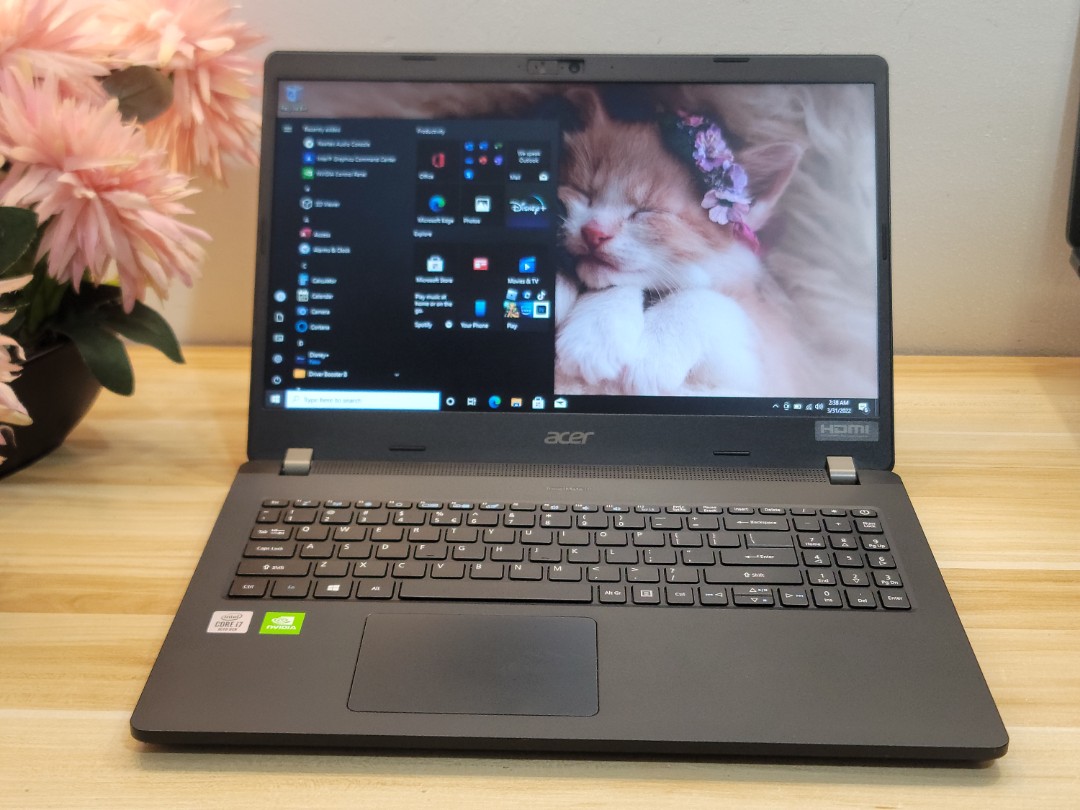 ACER TravelMate P215-52G | Core i7 10th gen (iCeLake) 8GB RAM 256GB SSD + 1TB HDD Nvidia Geforce ...