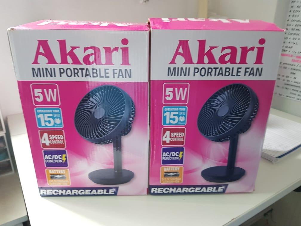 Akari Portable Fans, Furniture & Home Living, Lighting & Fans, Fans on ...