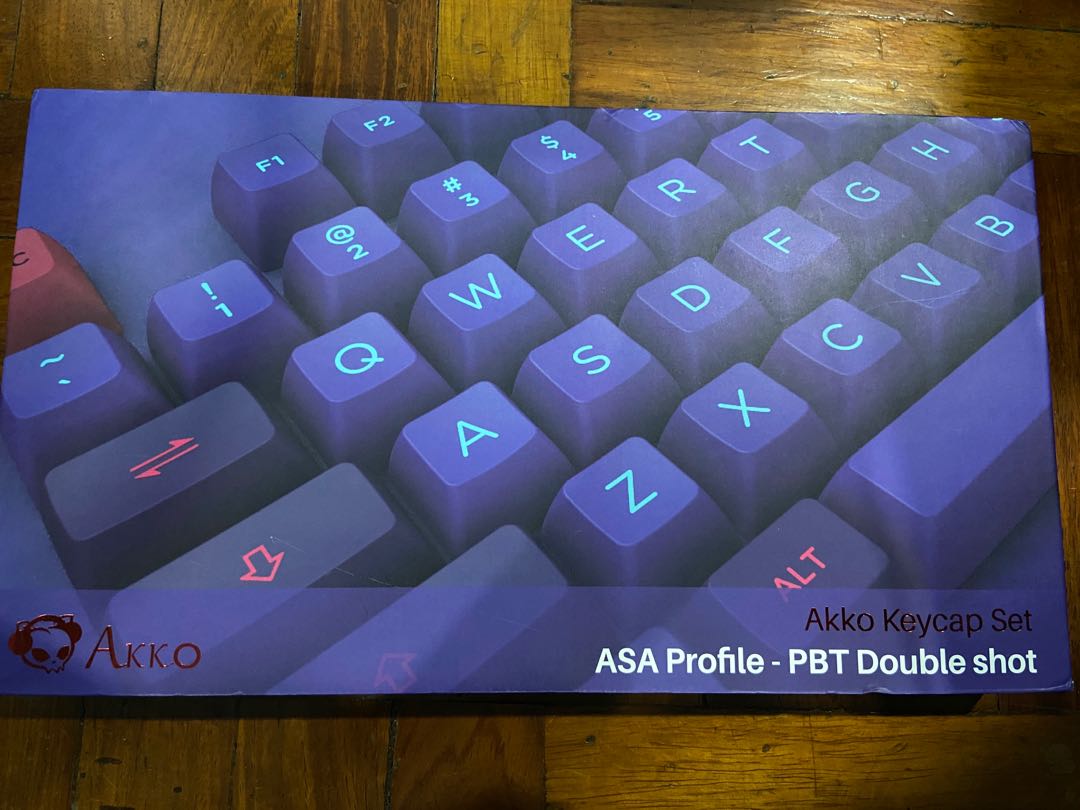 Akko Neon Keycaps (ASA Profile), Computers & Tech, Parts & Accessories ...
