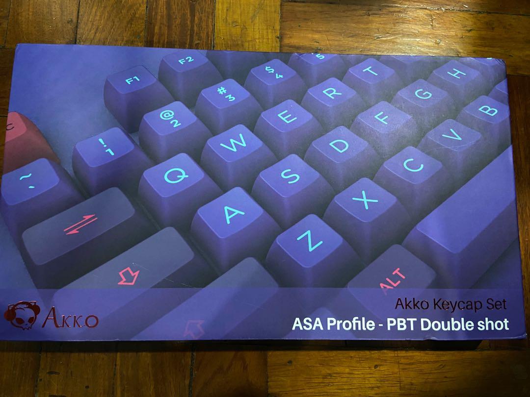 Akko Neon Keycaps (ASA Profile), Computers & Tech, Parts & Accessories ...