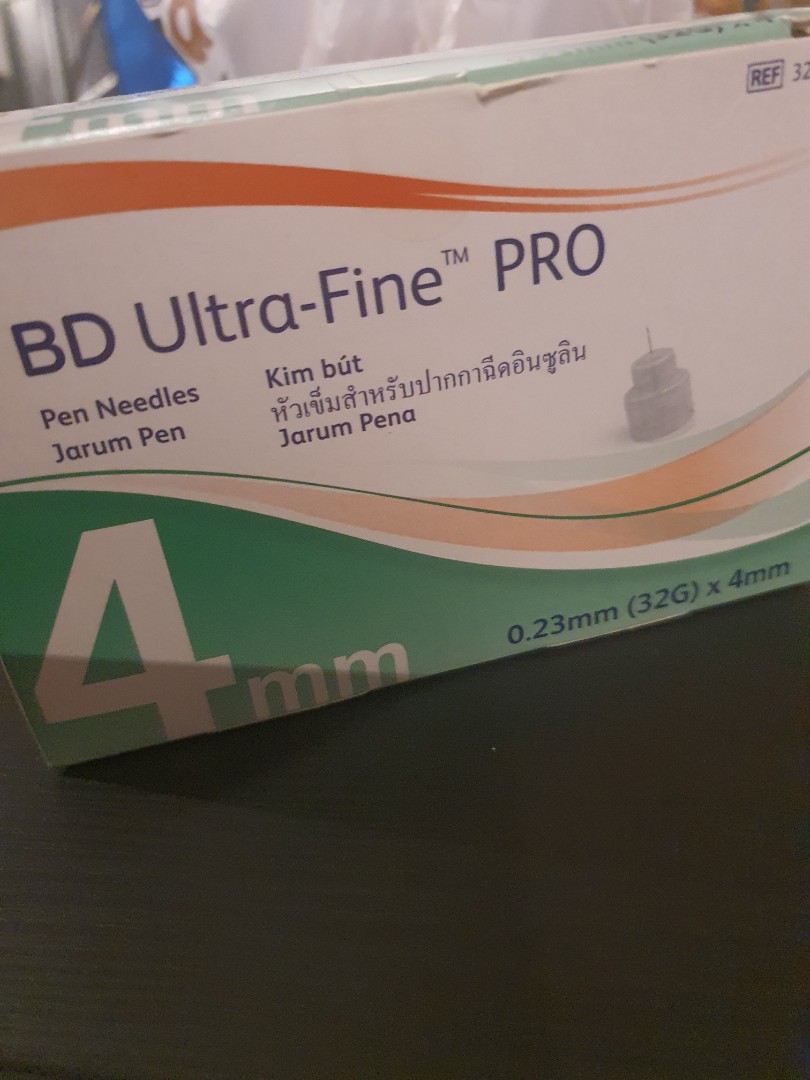 BD Ultra Fine Pro 4mm, Health & Nutrition, Medical Supplies & Tools on Carousell