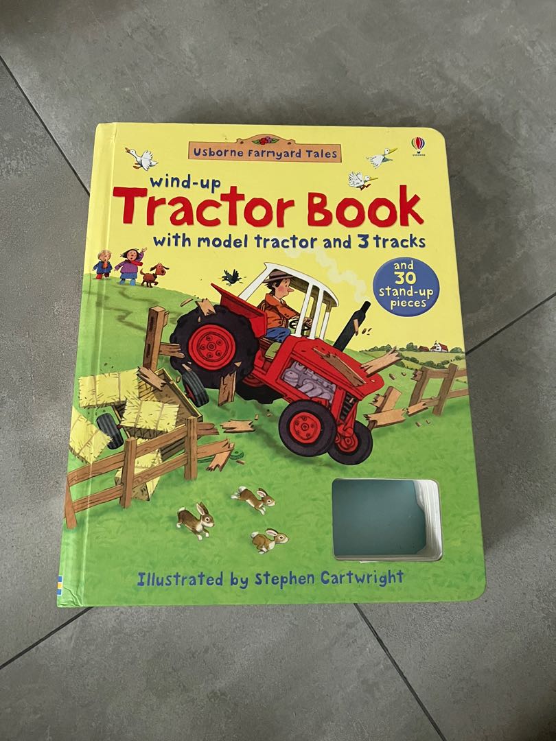 Blessing Usborne wind-up tractor book, Hobbies & Toys, Books ...