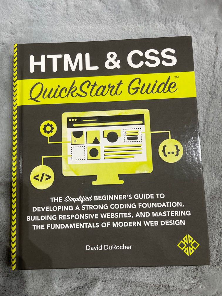 Book (HTML & CSS QuickStart Guide), Hobbies & Toys, Books & Magazines ...