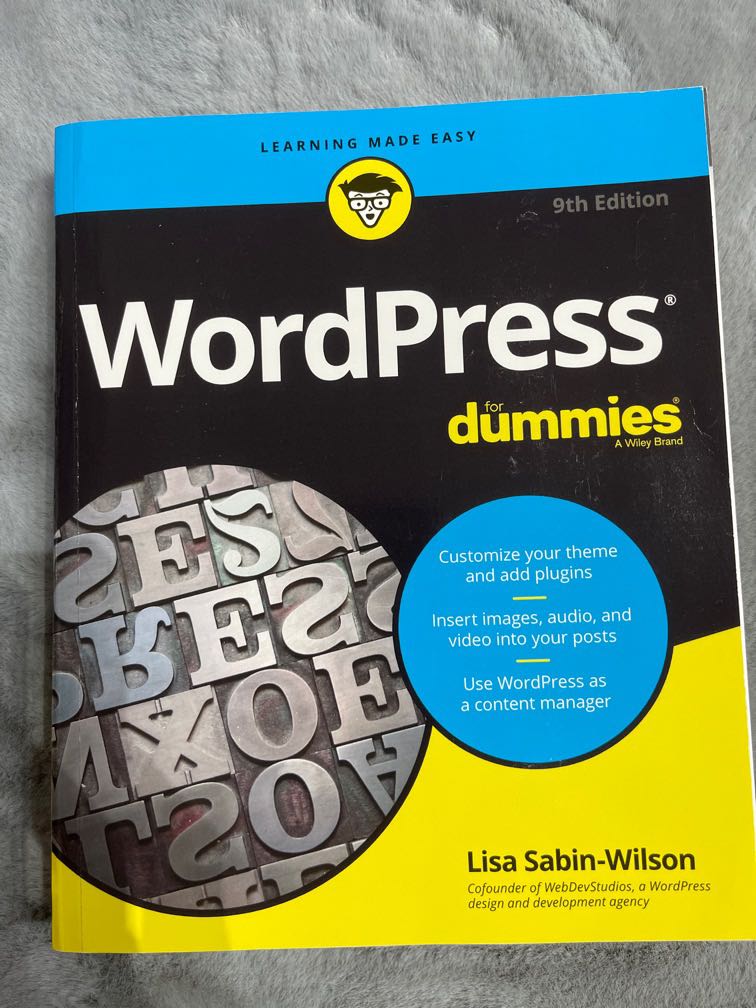 Book (Wordpress for dummies), Hobbies & Toys, Books & Magazines ...