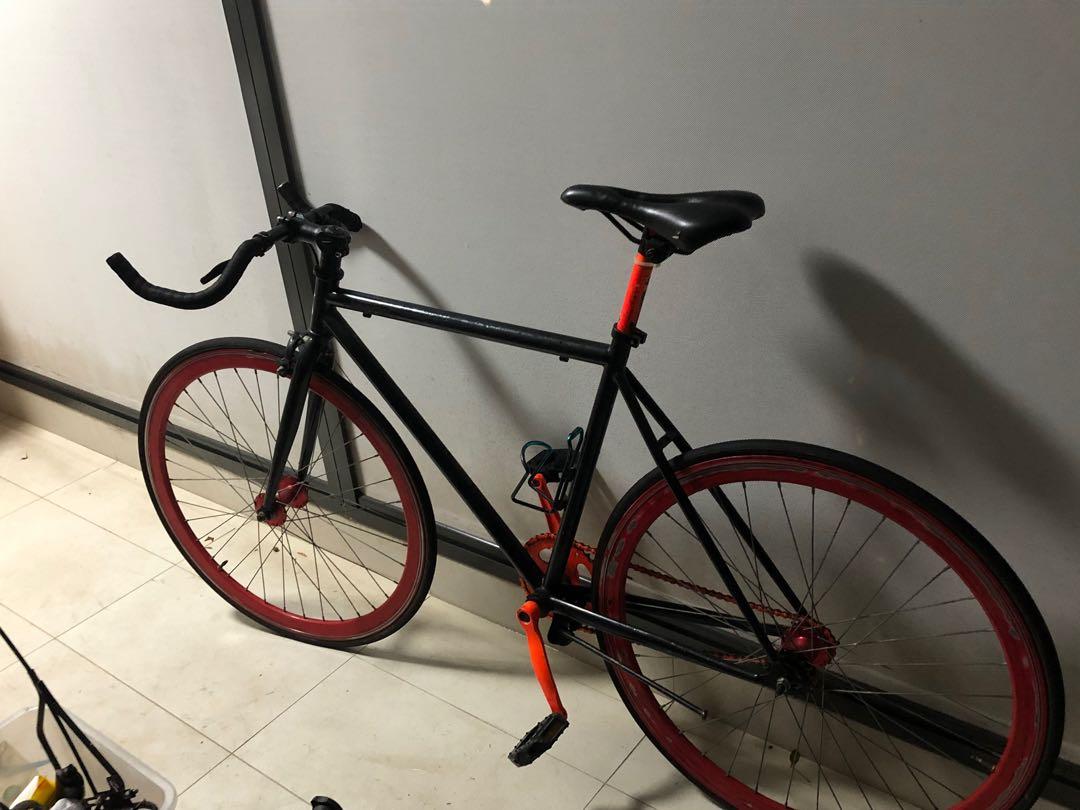 Brandless fixie, Sports Equipment, Bicycles & Parts, Bicycles on Carousell