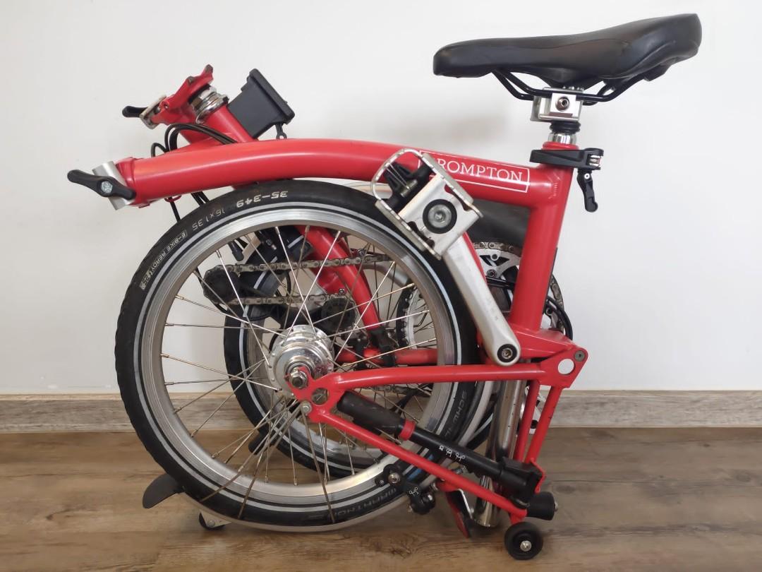 Brompton M6L house red 2018, Sports Equipment, Bicycles & Parts ...