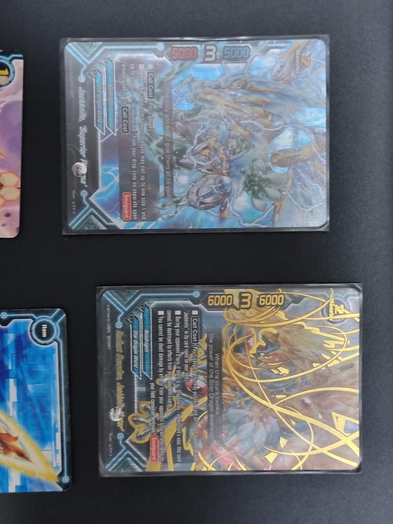 Buddyfight stardragon world(neodragon/dragonarms) single cards/foils ...
