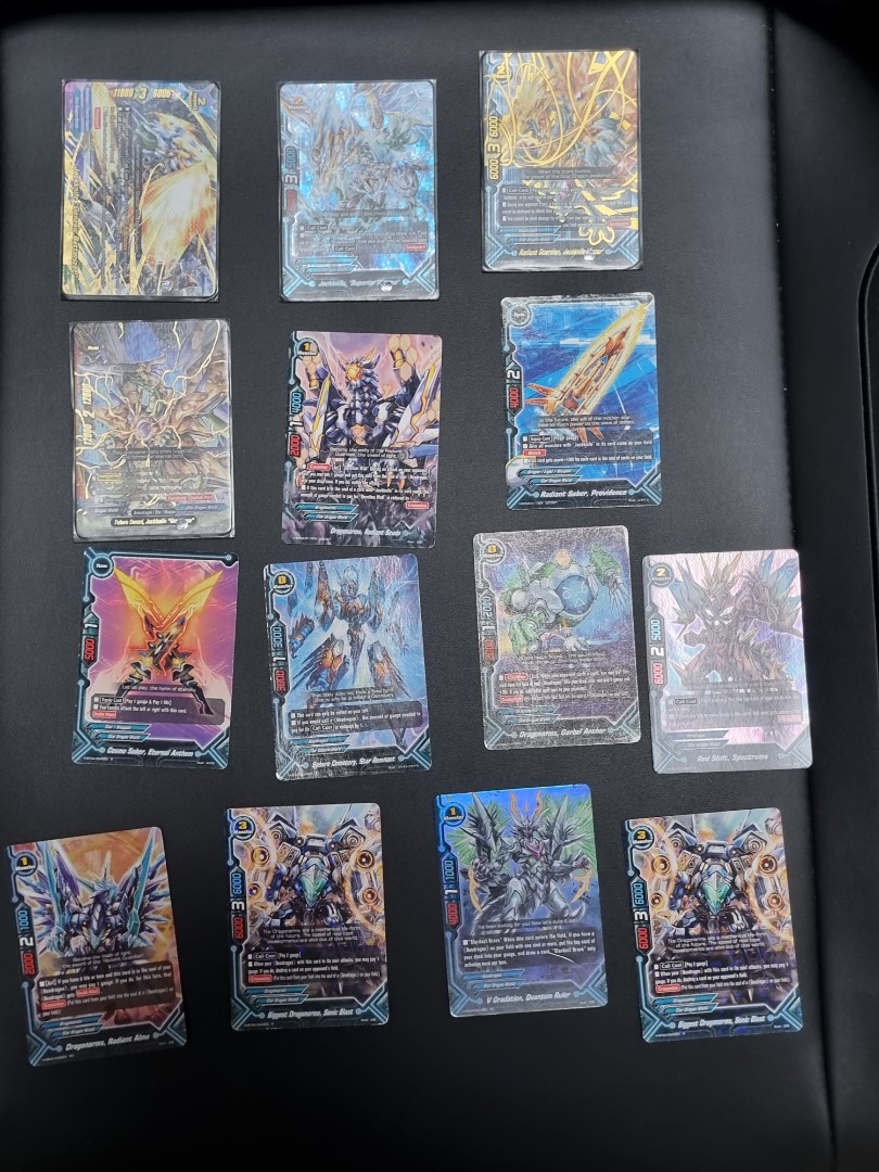 Buddyfight stardragon world(neodragon/dragonarms) single cards/foils ...