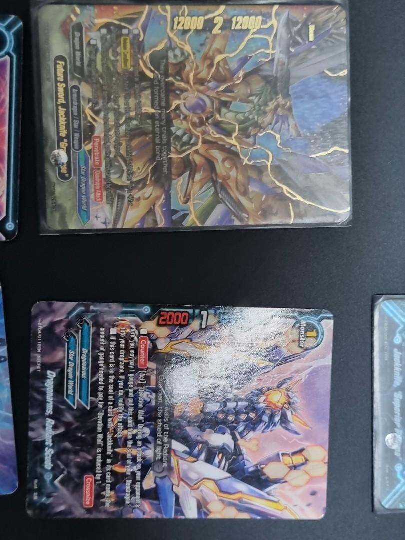 Buddyfight stardragon world(neodragon/dragonarms) single cards/foils ...