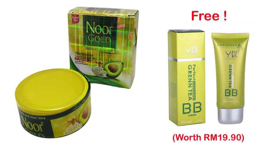 Buy 1 Free 1 Noor Gold Beauty Cream, Beauty & Personal Care, Face, Face ...