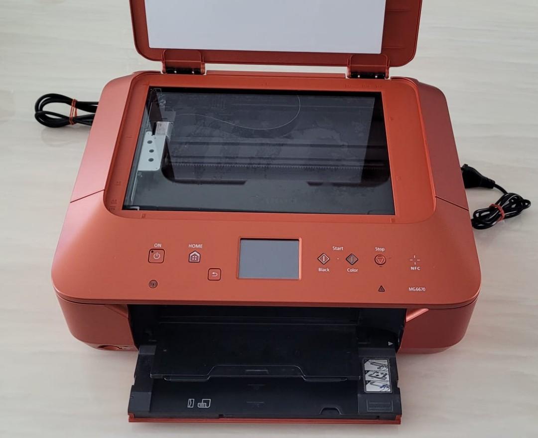 Canon MG6670 Colour & B/W Printer, Computers & Tech, Printers, Scanners ...