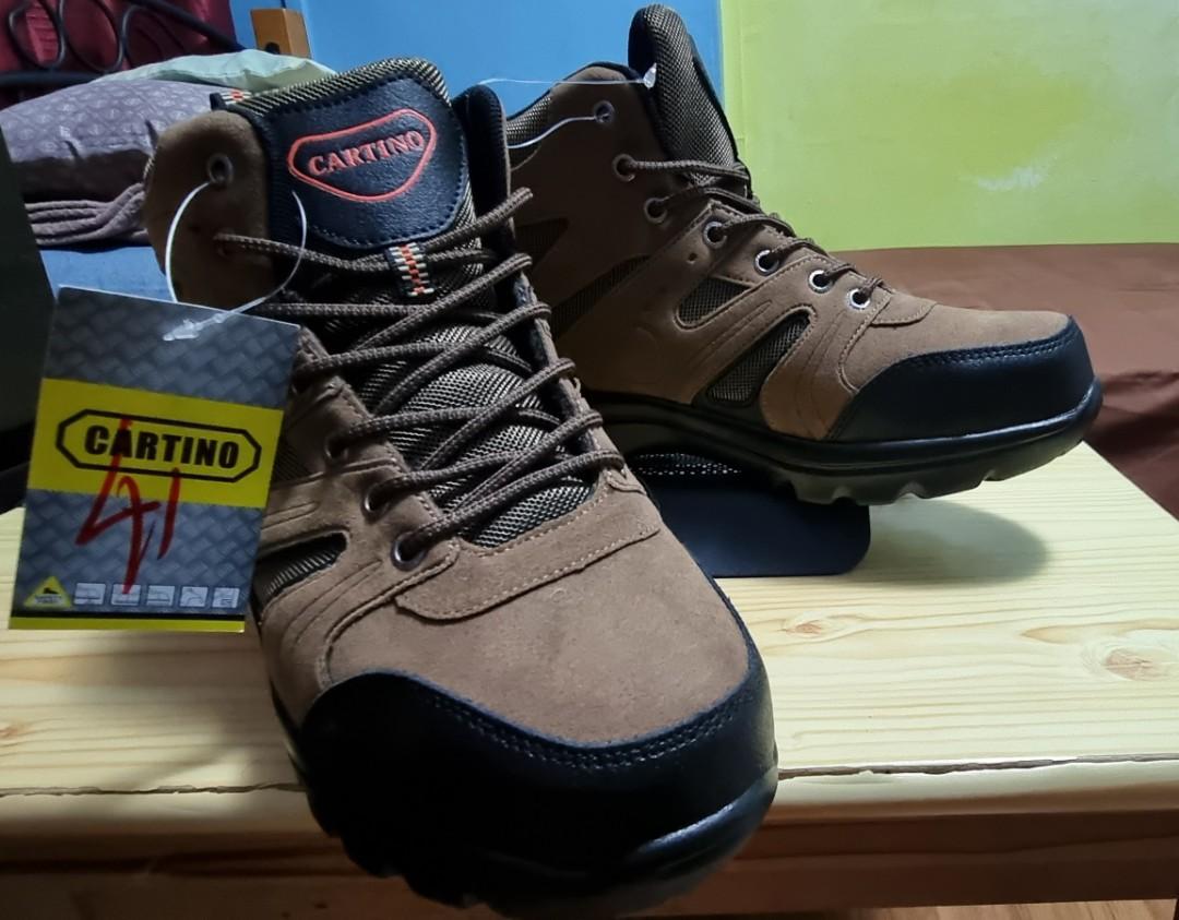 Cartino Safety shoes, Men's Fashion, Footwear, Boots on Carousell