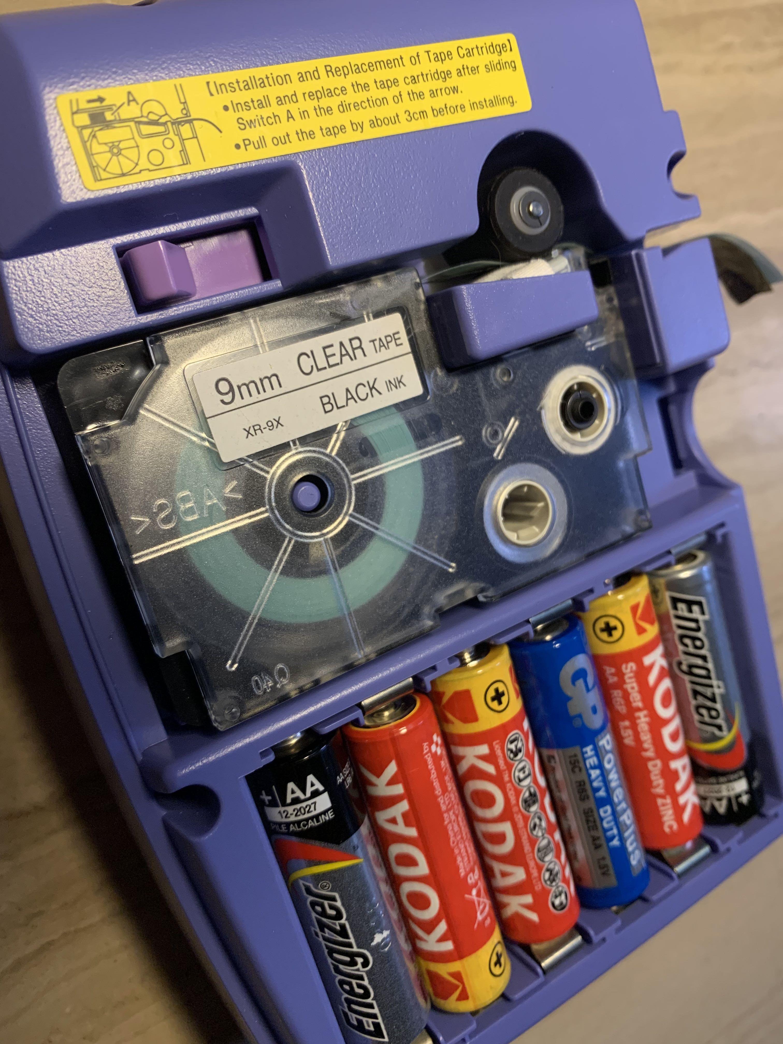 Casio KL- 60 Ez label Printer, Computers & Tech, Printers, Scanners ...