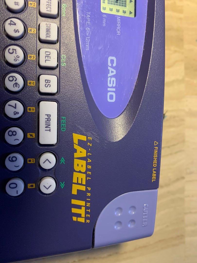 Casio Ez Label Printer Kl-60 Manual