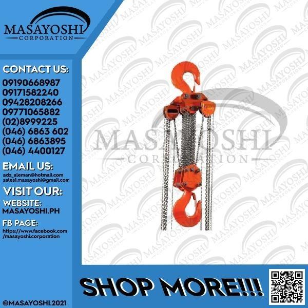 Chain Block Heavy Duty 30T x 3M | Construction Equipment | Lifter ...