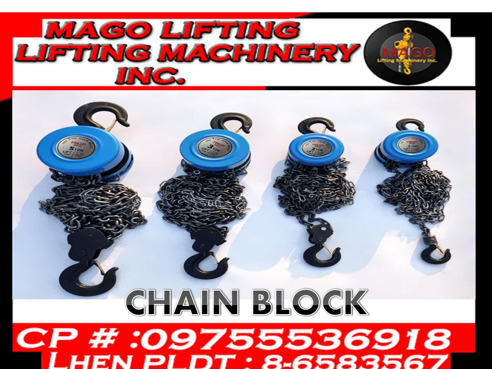 Chain Block (regular), Commercial & Industrial, Construction Tools ...