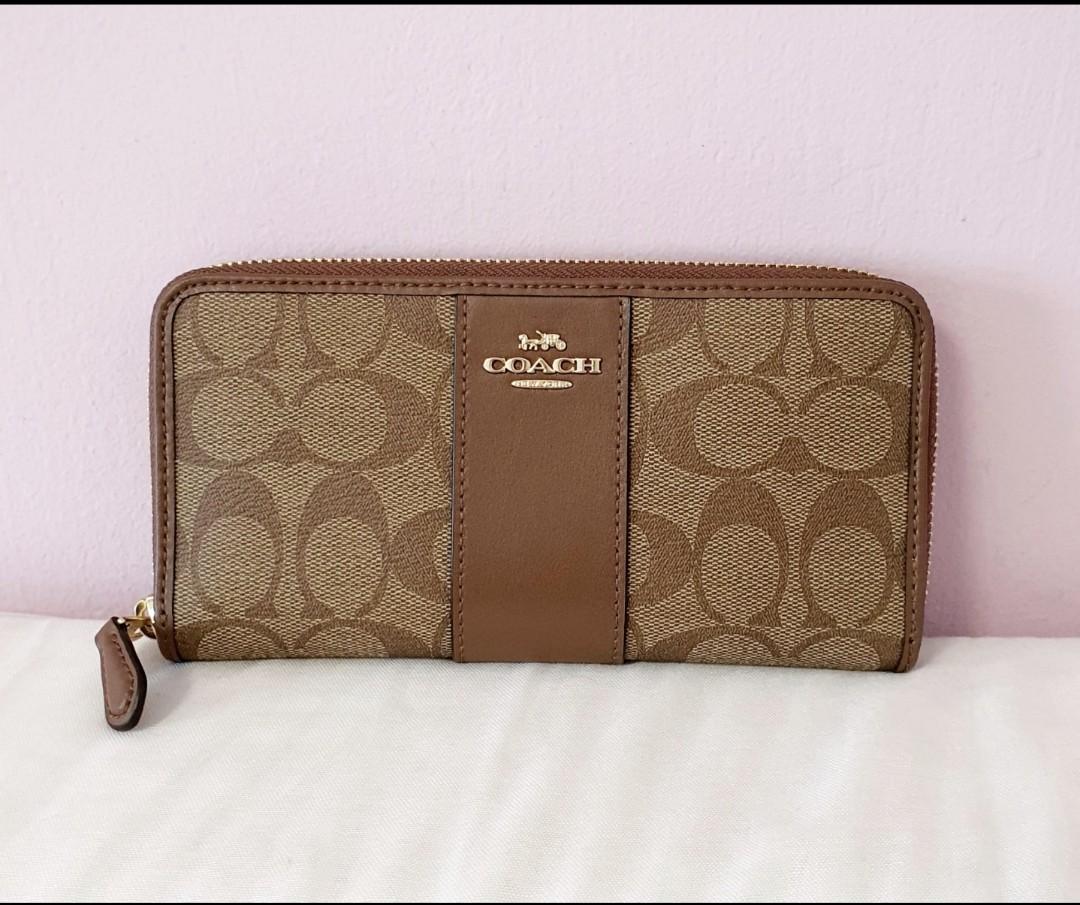 Coach long wallets, Women's Fashion, Bags & Wallets, Wallets & Card ...