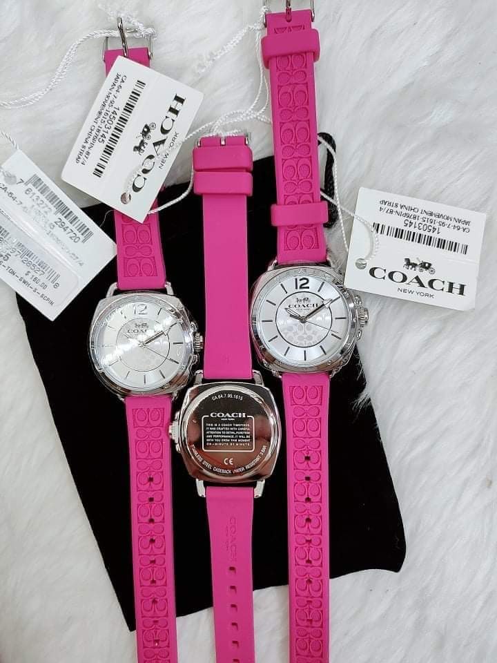 Coach Original Watch Pink, Women's Fashion, Watches & Accessories ...