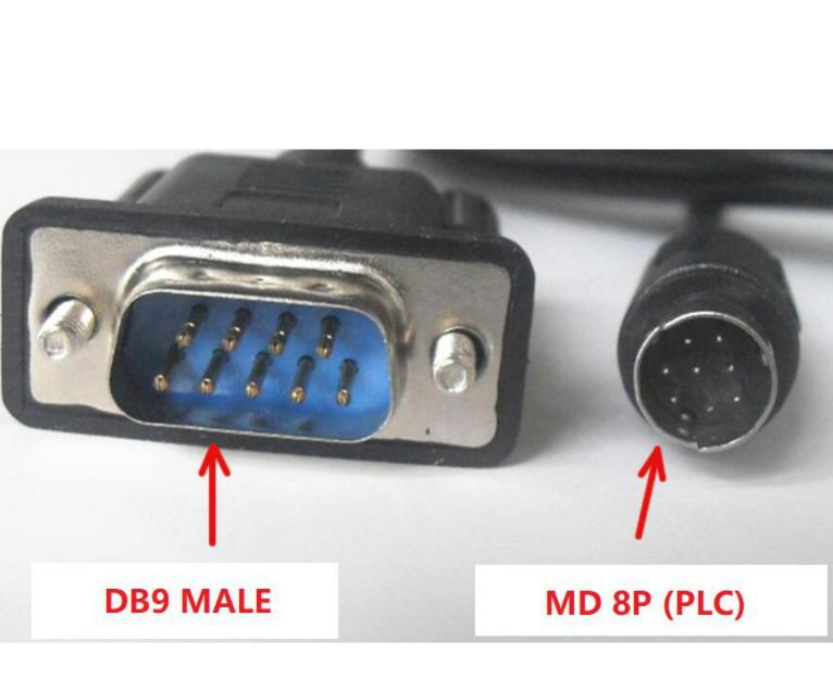 Delta DOP-DVP Programming Cable DOP Touch Panel And DVP Series PLC ...