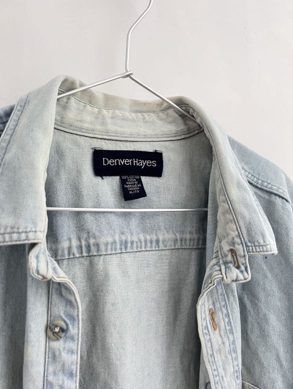 Denver Hayes denim jacket, Women's Fashion, Coats, Jackets and ...